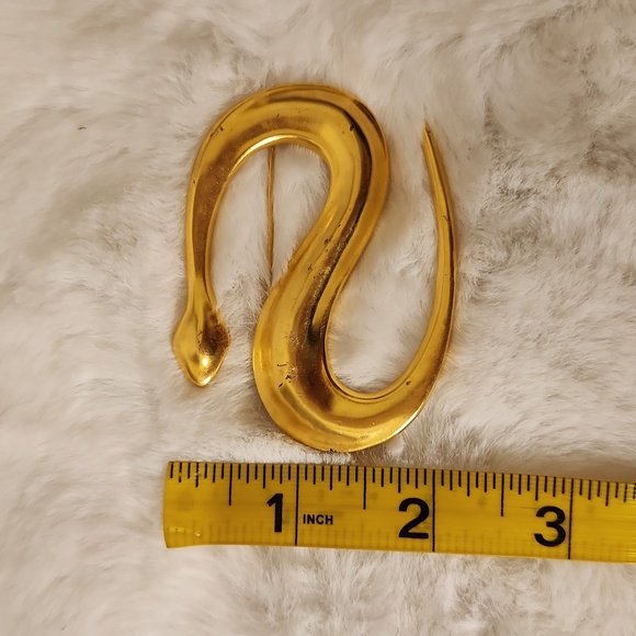 Robert Lee Morris | Jewelry | Robert Lee Morris Gold Gilded Snake ...